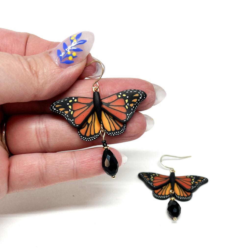 Monarch Butterfly Dangles – Hillside Studio